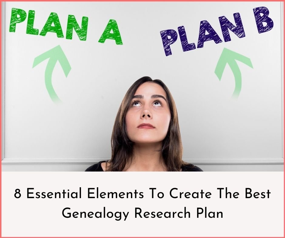 8 Essential Elements To Create The Best Genealogy Research Plan ...
